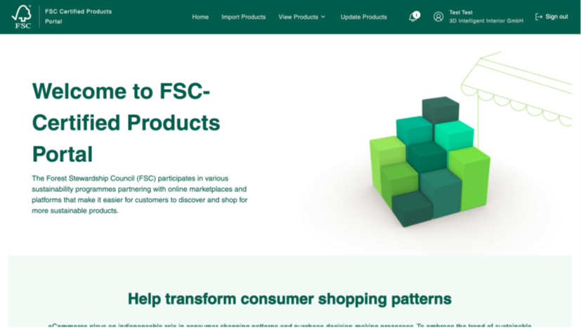 User Manual: FSC Certified Products Portal | FSC Connect